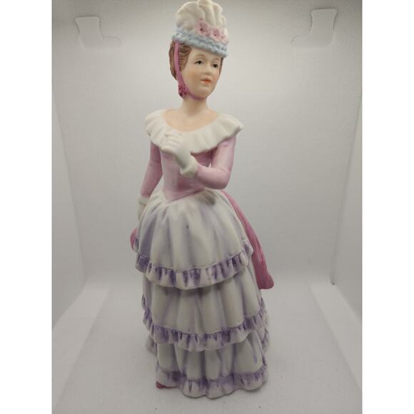 Homco | Accents | Vintage Homco Porcelain Victorian Lady Figurine 431 ...